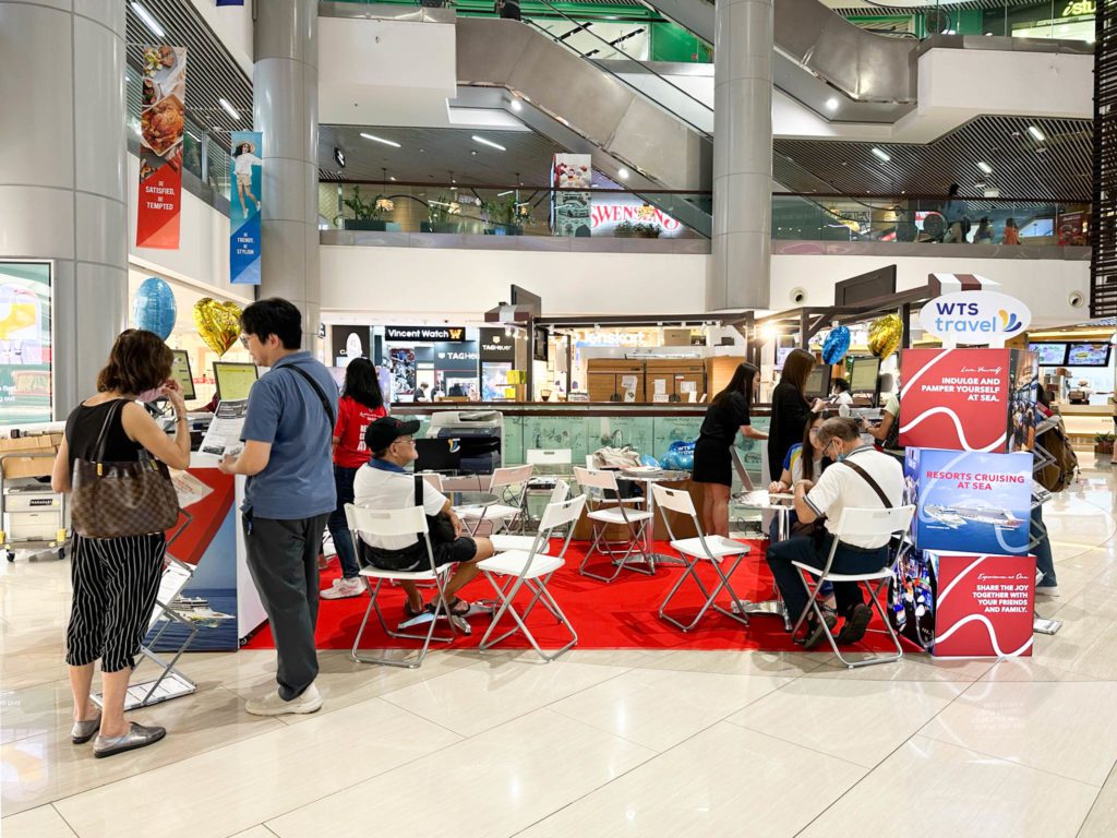 WTS Travel x Resorts World Cruises Roadshow at Causeway Point - WTS ...