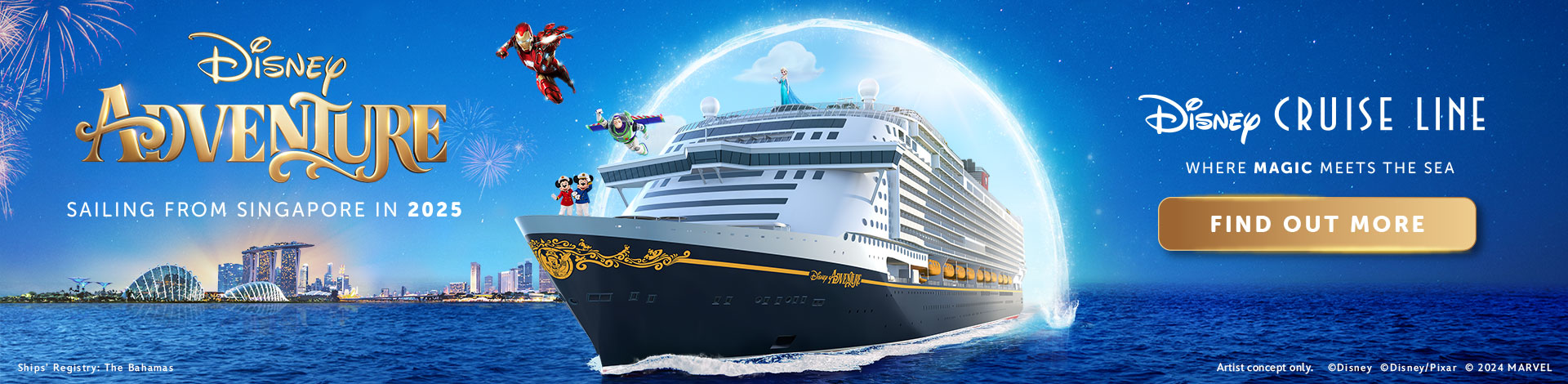 Disney Cruise Line - WTS Travel & Tours - Tours Packages, Coaches ...