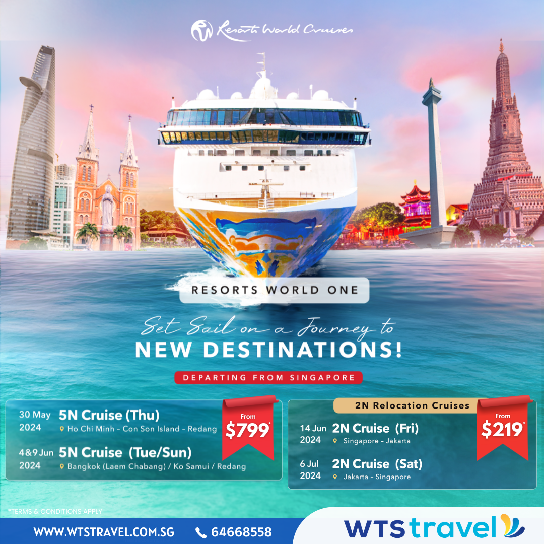 Embark on an adventure with Resorts World One! - WTS Travel & Tours ...